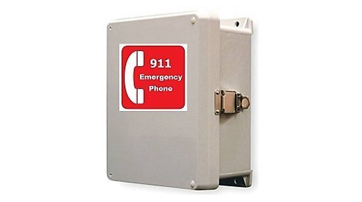 Outdoor Emergency Phone 911-Only Weatherproof Call Box | Eueasy