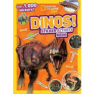 National Geographic Kids Dinos Sticker Activity Book: Over 1,000 Stickers! (NG Sticker Activity Books)