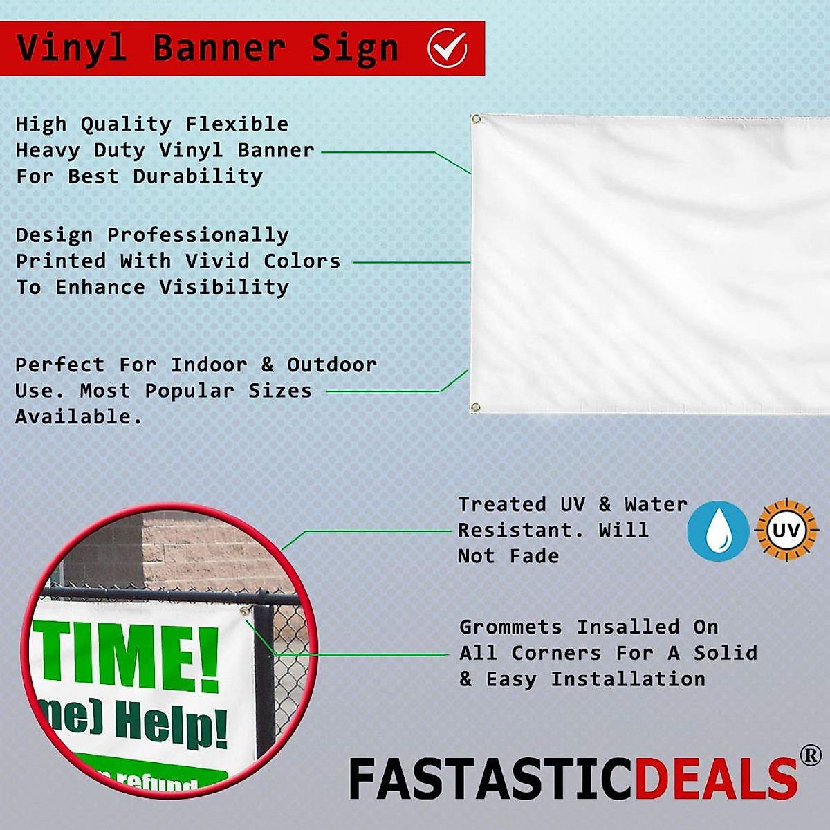 Vinyl Banner Multiple Sizes Brunswick Stew Outdoor Advertising Printing Restaurant & Food Outdoor Weatherproof Industrial Yard Signs Orange 4 Grommets 12x30Inches