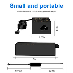 USB C Laptop Charger 100w for Chromebook Charger, Lenovo Thinkpad E495 E590 E595 X1 Carbon 5th 6th Gen Yoga 370 X280 X390 X395 910 920 T14 T480 P/N: 01FR024 ADLX65YCC3D