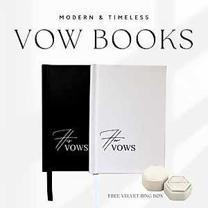 Hard Cover Wedding Vow Booklet, Mr & Mrs Wedding Vow Book, Wedding Ceremony Vow Booklet, Wedding Vow 2 Pack Booklet Set, Bride and Groom Vow Booklets, Booklets for Vows, Vow Book Wedding Day