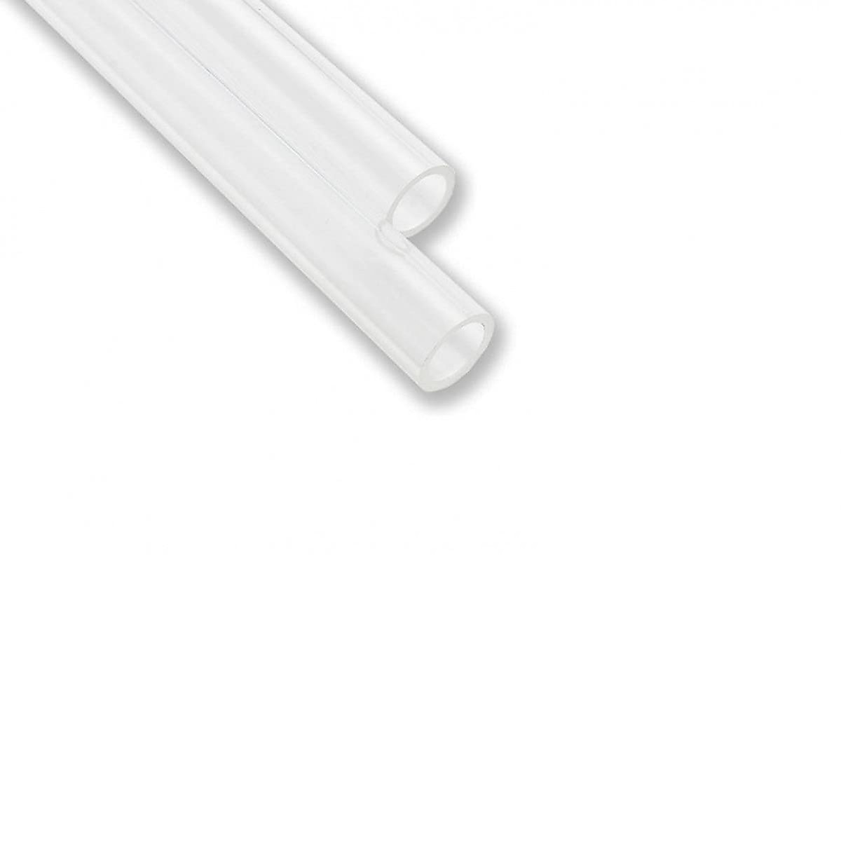 EKWB EK-Loop Acrylic Hard Tube, 12mm OD, 500mm, Clear, 2-Pack