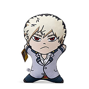 Official My Hero Academia Character Pillow - 20-Inch Katsuki Bakugo Doll Body Replica - Gift for Friends, Family, and Fans - Bed, Couch, Room Decoration - Soft Throw Cushion - Licensed Merchandise