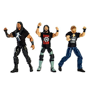 WWE Authentic Wear The Shield Reunion Epic Moment 3-Pack Figure Set Multi