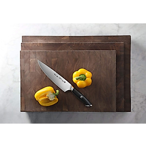 Cangshan | Thomas Keller Signature Collection Walnut End-Grain Cutting Board,16 x 22 x 2.0", Crafted in USA