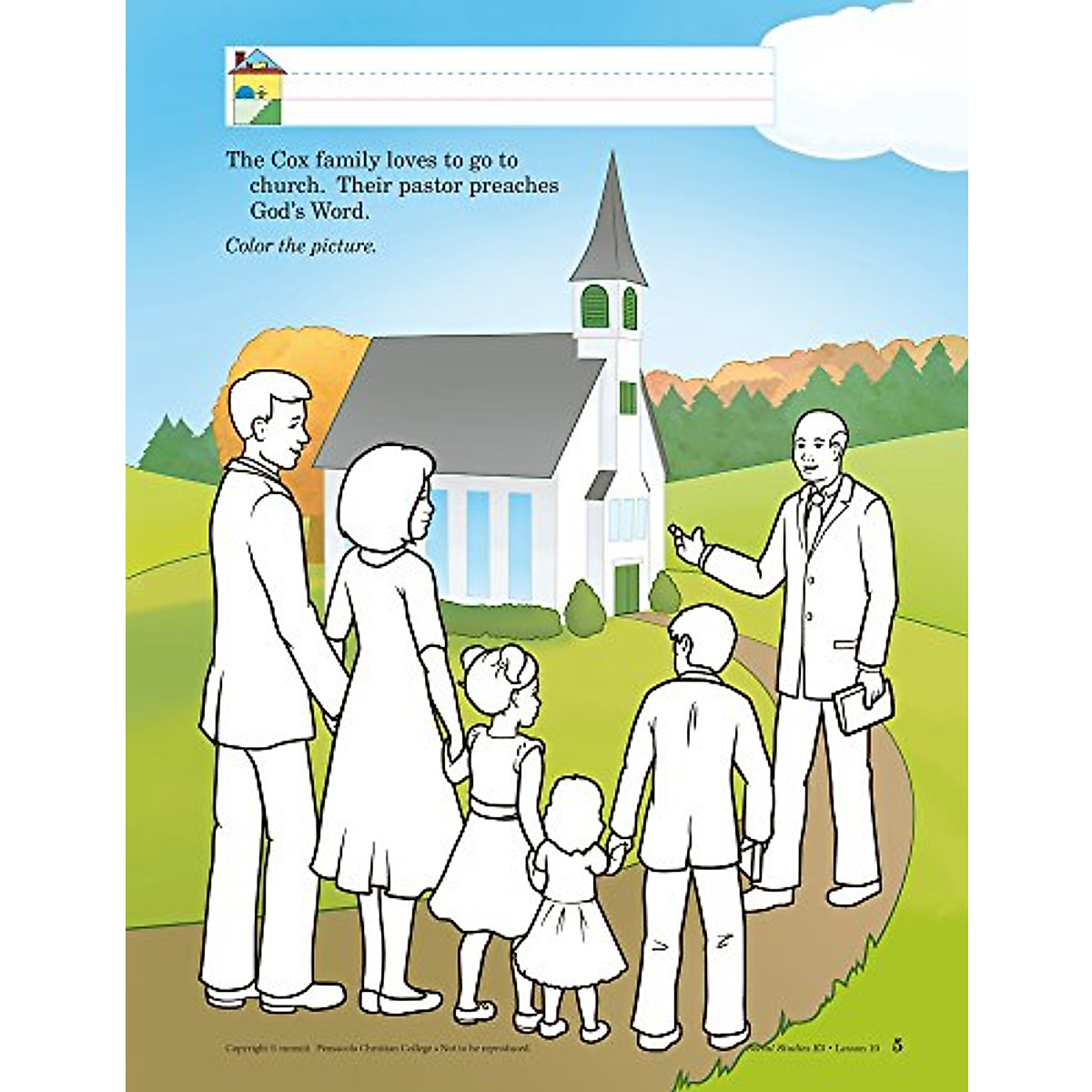 Social Studies K5 - Abeka 5 Year Old Kindergarten Student Activity Book