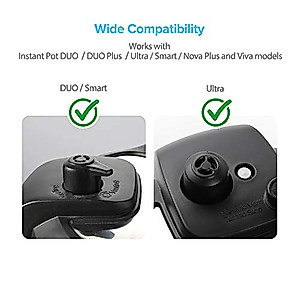 Goldlion Steam Diverter Pressure Release Accessory Compatible with Instant Pot DUO/Smart/Nova/Viva Models