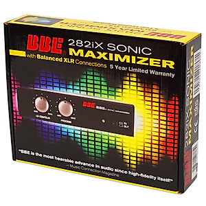 BBE 282iX Desktop Sonic Maximizer with Balanced 3-Pin XLR Connections