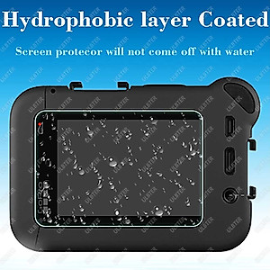 ULBTER Screen Protector for GoPro Hero 12/11 /10/9 Media Mod Gopro Hero12 Hero11 hero10 hero9 Black LCD + lens + Small Display [2+2+2Pack] 9H Hardness Tempered Glass Saver,Anti-Scrach Anti-Bubble