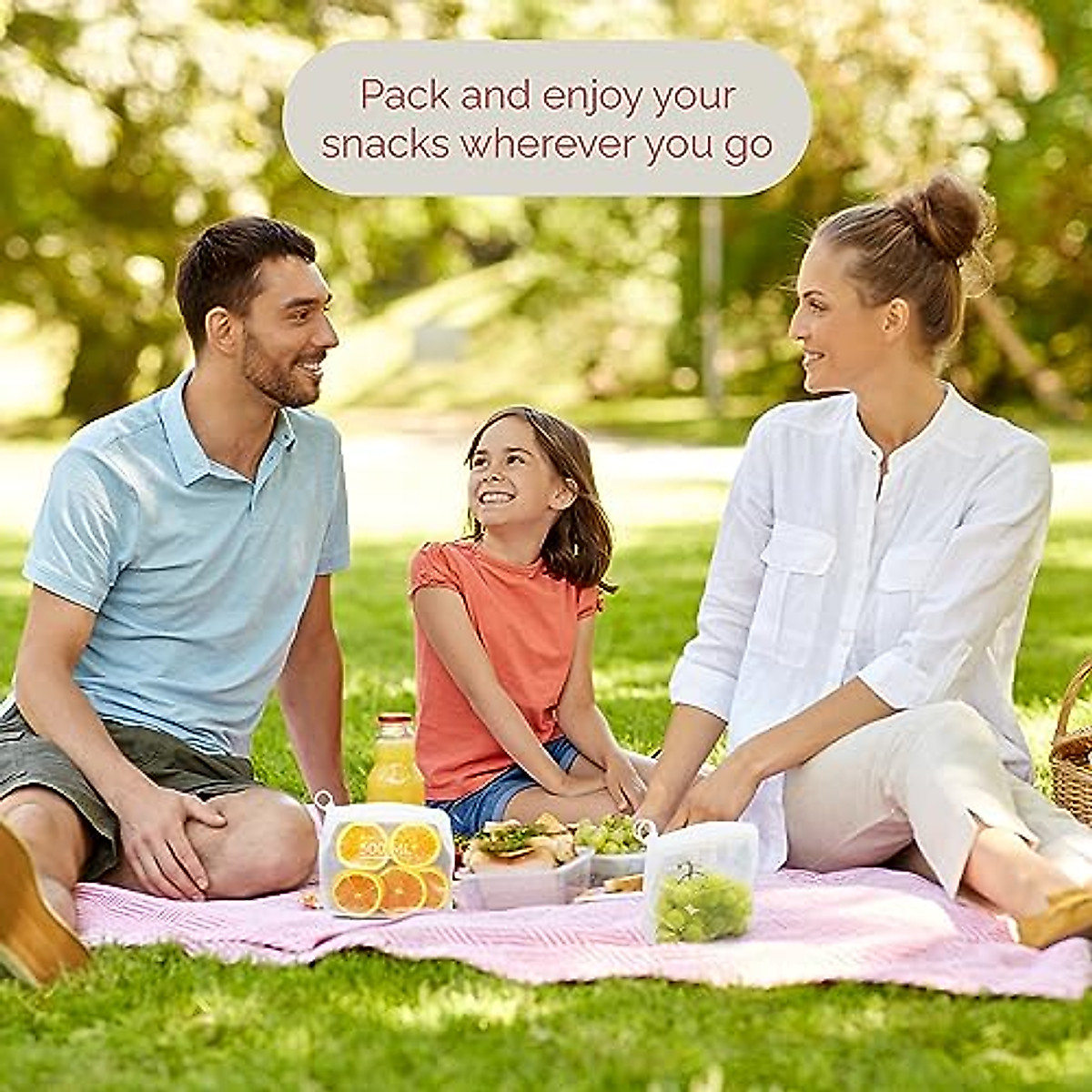 Reli. Reusable Silicone Bags (2 Pack) | Gallon (1500 ml), Clear | Silicone Freezer Bags for Food Storage| Reusable Food Storage Bags for Food, Meal Prep, Storage | Dishwasher/Freezer Safe