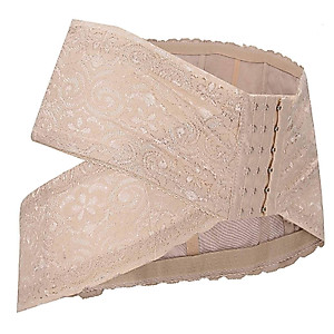 Pelvic Support Belt, Soft Hip Brace, Adjustable Elastic Hip Pain Relief for Postpartum Repair(M)