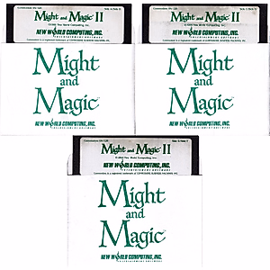 Might and Magic II (Commodore 64/128 - 5 1/4 disks)