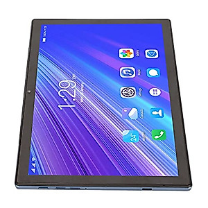 HEEPDD Tablet PC, 10 Inch Tablet Dual Cameras 2.4G 5G Octa Core Processor Dual Band 6GB 128GB for Office (US Plug)