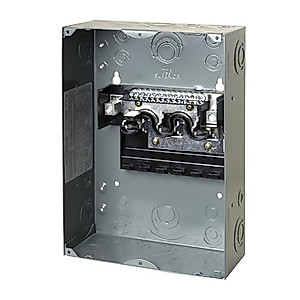 Square D by Schneider Electric HOM612L100SCP Homeline 100 Amp 6-Space 12-Circuit Indoor Surface, No Size, No Color