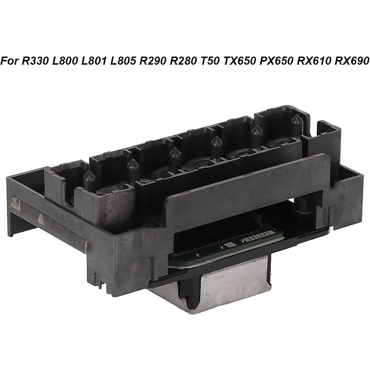 TOPINCN Office Printhead ABS Color Printhead Replacement R330 L800 L801 L805 R290 R280 T50 TX650 PX650 RX610 RX690 Print Head Color Printer Scanner Accessories