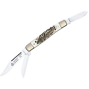 Puma SGB Stockman POM Commando Stag Folding Pocket Knife
