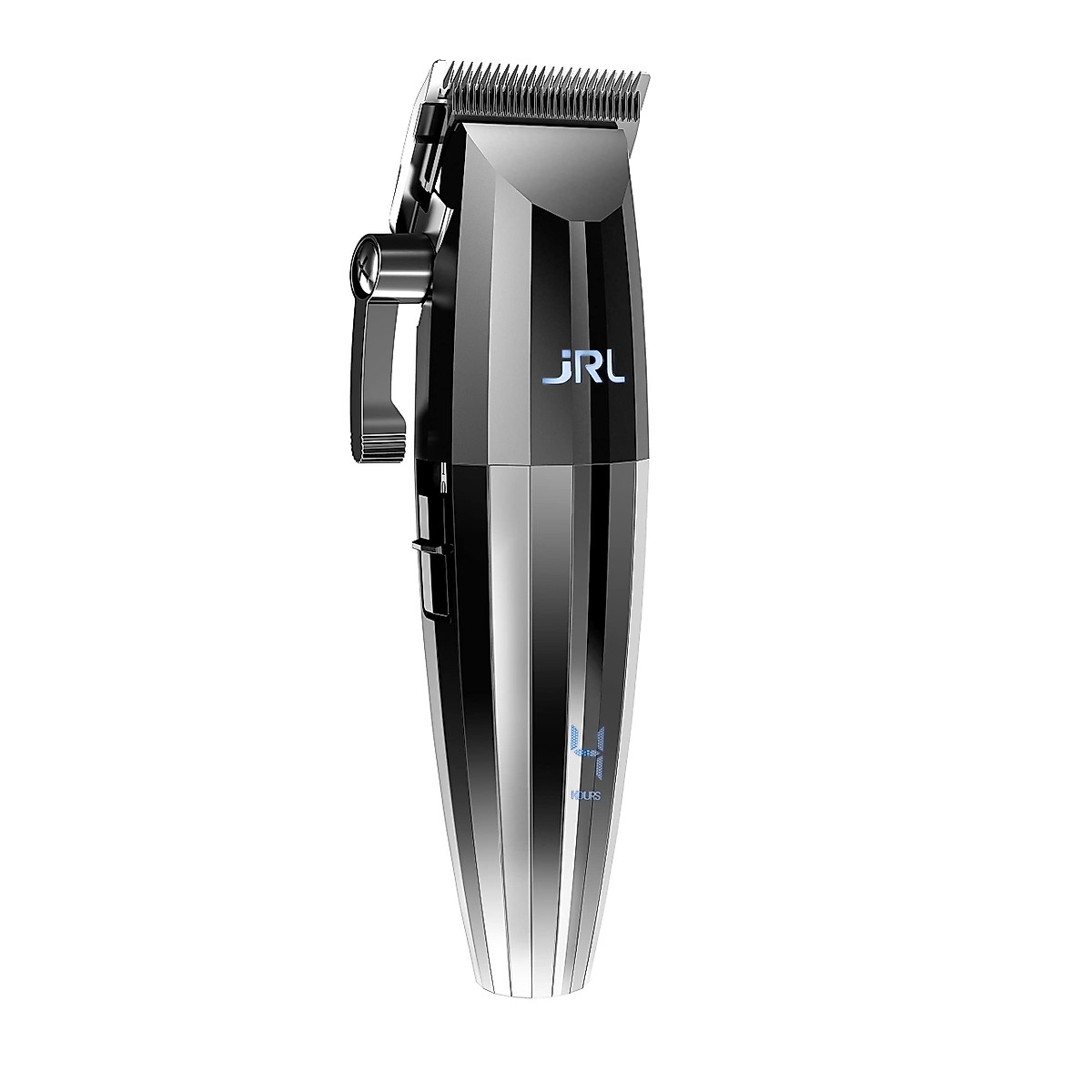 Amazon Series JRL Fresh Fade 2020C Clipper - Professional Hair Clippers w/Cool Blade Technology for Men's Grooming - Rechargeable Clippers w/LCD Display and Corrosion Proof (Silver)