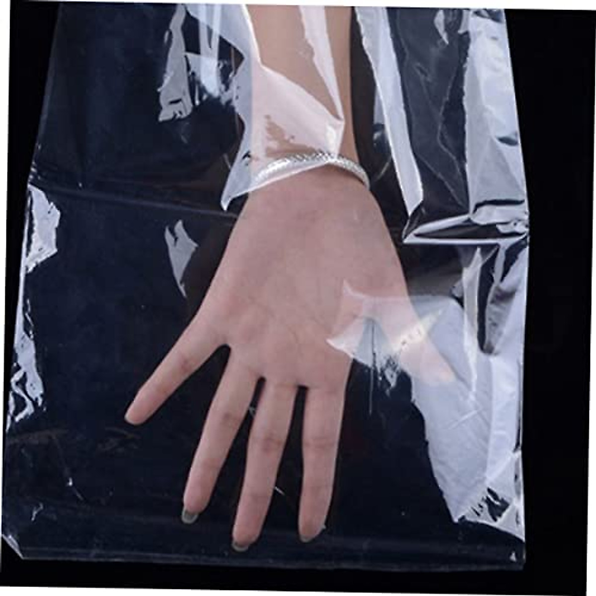 STOBOK 500pcs Shrink Film Wrap Heat Shrink Bags Shrink Film Bags Clear Packing Bags Shrink Wrap Bags for Gift Baskets Basket Tray Sealer Bags Shrinkable Wrapping Bag Plastic Wrap Gift Bag