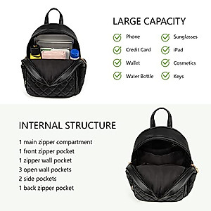 Mini Backpack for Women Small Backpacks for Teen Girls Lightweight Leather Backpack Purse Designer Travel Satchel Bag Bookbag