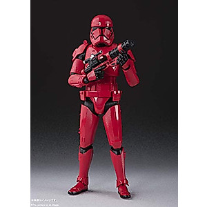 BANDAI SPIRITS S.H.Figuarts Star Wars Sith Trooper (Star Wars: The Rise of Skywalker) 6in. PVC & ABS Painted Action Figure