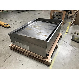 Commercial Griddle Manual 36" Countertop Natural Gas - 90000 BTU NSF CD-MG36