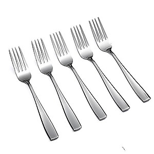 Eslite Stainless Steel Dinner/Salad Forks Set,12-Piece,8 Inches