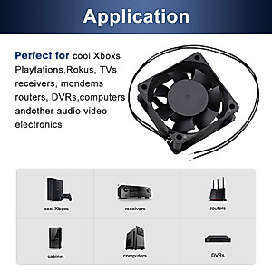 Wathai EC Brushless Cooling Fan AC 110V 115V 120V 220V 240V Axial Fan Ball Bearing 60mm x 25mm