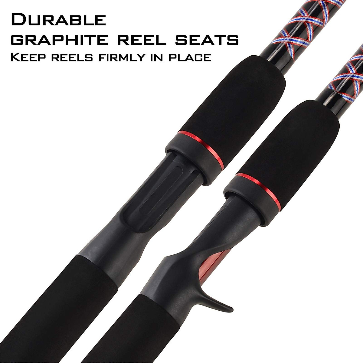 KastKing Brutus Fishing Rods, Casting Rod 6ft -Medium - M Fast-2pcs