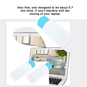 Webcam Cover Ultra Thin Plastic Lens Cap Cover Anti-hacker Privacy Security Suitable for Smartphones Tablets Desktops Laptops(white)