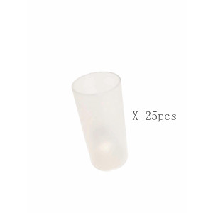 Pack of 25 Disposable Mouthpieces (Compatible with Contec Spirometer SP10/SP10W/SP70B/SP80B/SPM-A/SP100)