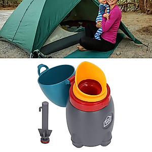 Portable Baby Child Potty Urinal Emergency Toilet, Pee Training Cup Good Sealing Cute Appearance Boys Potty Training Urinal for Home Car Travelling(Blue)