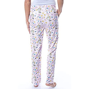 Disney Princess Women's Beauty And The Beast Chip Potts Smooth Touch Sleep Bottoms Lounge Pajama Pants (X-Small)