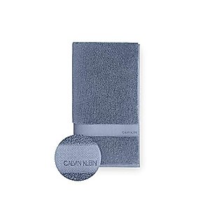 Calvin Klein Home Tracy Towel, Hand, Dusty Blue