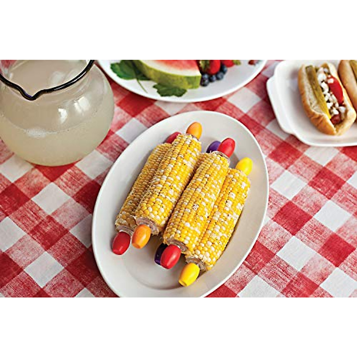 Outset Screw-In Corn Holders, Set of 20