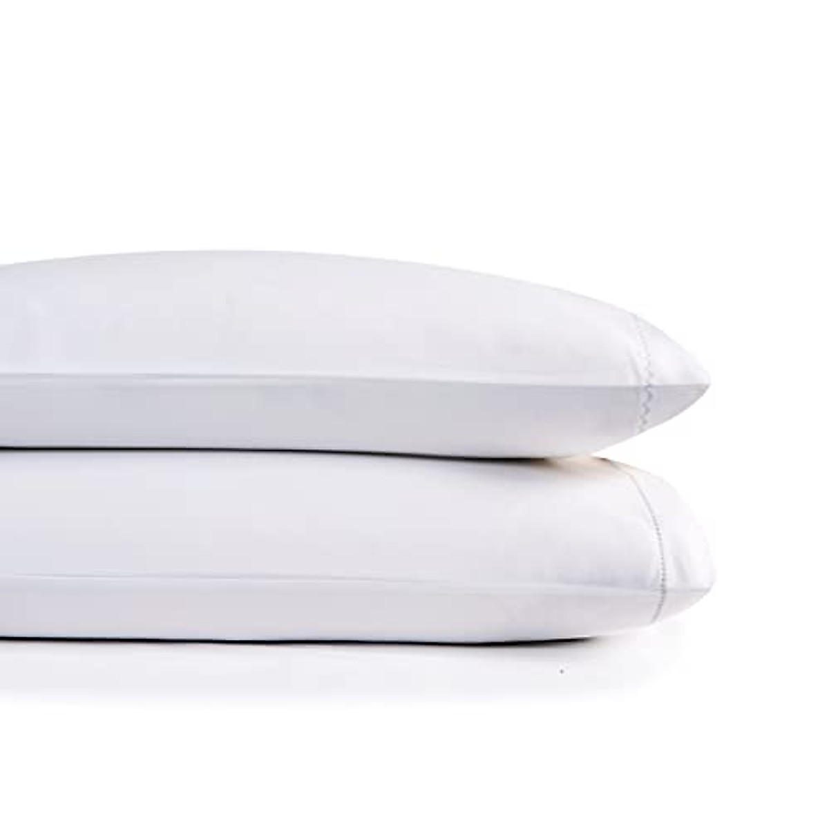 Vera Wang - King Sheets, Smooth Cotton Sateen Bedding Set, Wrinkle-Resistant Home Decor (Simple Scallop Grey, King)