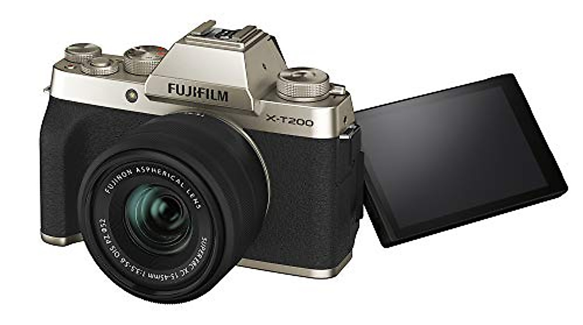 Fujifilm X-T200 Mirrorless Camera: Create Stunning Photos & 4K