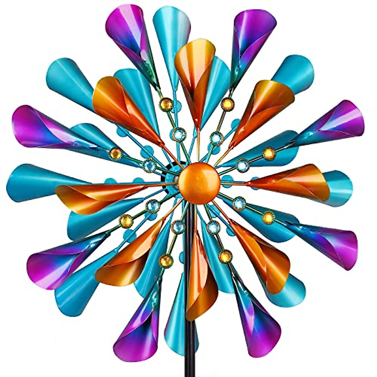 Colorful Outdoor Wind Spinners for Garden Decor