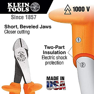 Klein Tools 33527 General Purpose Insulated Tool Kit, 1000-Volt Rated, Comes in Custom 3-Pallet Lockable Case, 22-Piece