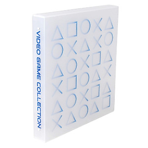 UniKeep High Capacity Disc Storge Case With Printed Theme For PlayStation (Clear)