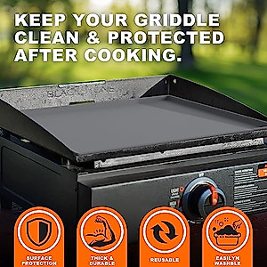 for Blackstone 28 Inch Griddle Mat Buddy, Silicone Grill Mat Protective Cover Accessories for Blackstone Griddle, Heavy Duty Food Grade Protector