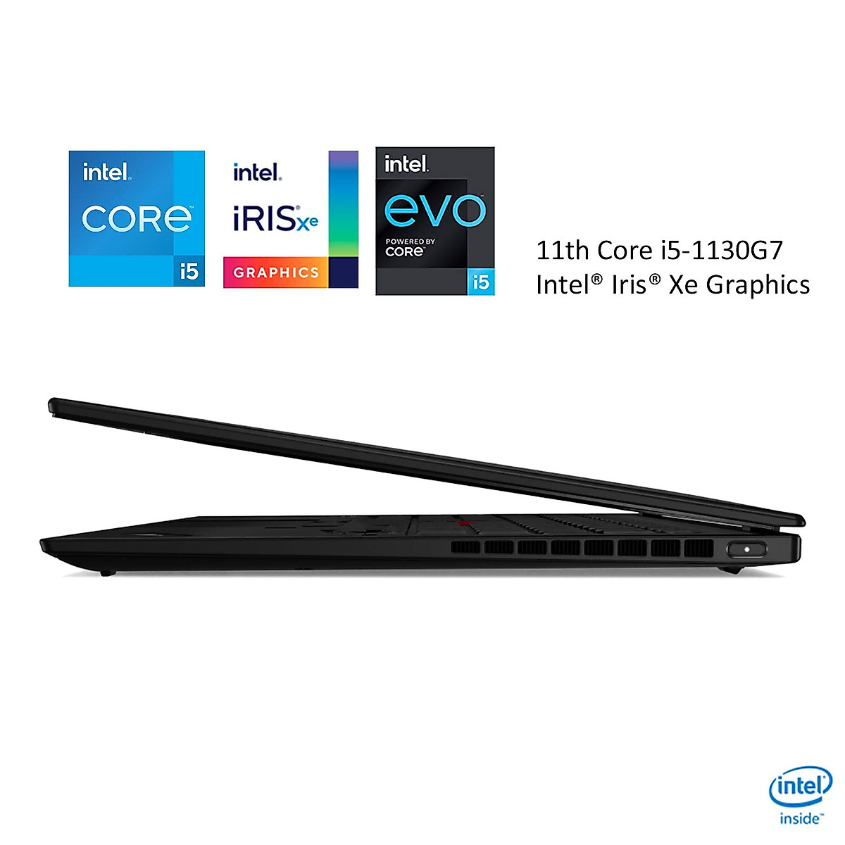 Lenovo ThinkPad X1 Nano Laptop, 13.0" 2K (2160x1350) 16:10 IPS 450nits, Intel Evo i5-1130G7, Webcam, Backlit KB, Wi-Fi 6, Thunderbolt 4, Iris Xe, Windows 10 Pro (16GB RAM | 512GB PCIe SSD)