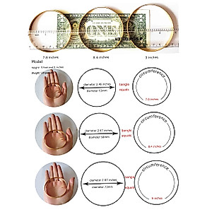 Castillna Tri-Color Silver Gold Rose Gold Bangle Bracelets for Women Christmas Birthday Gifts, 9 Inches