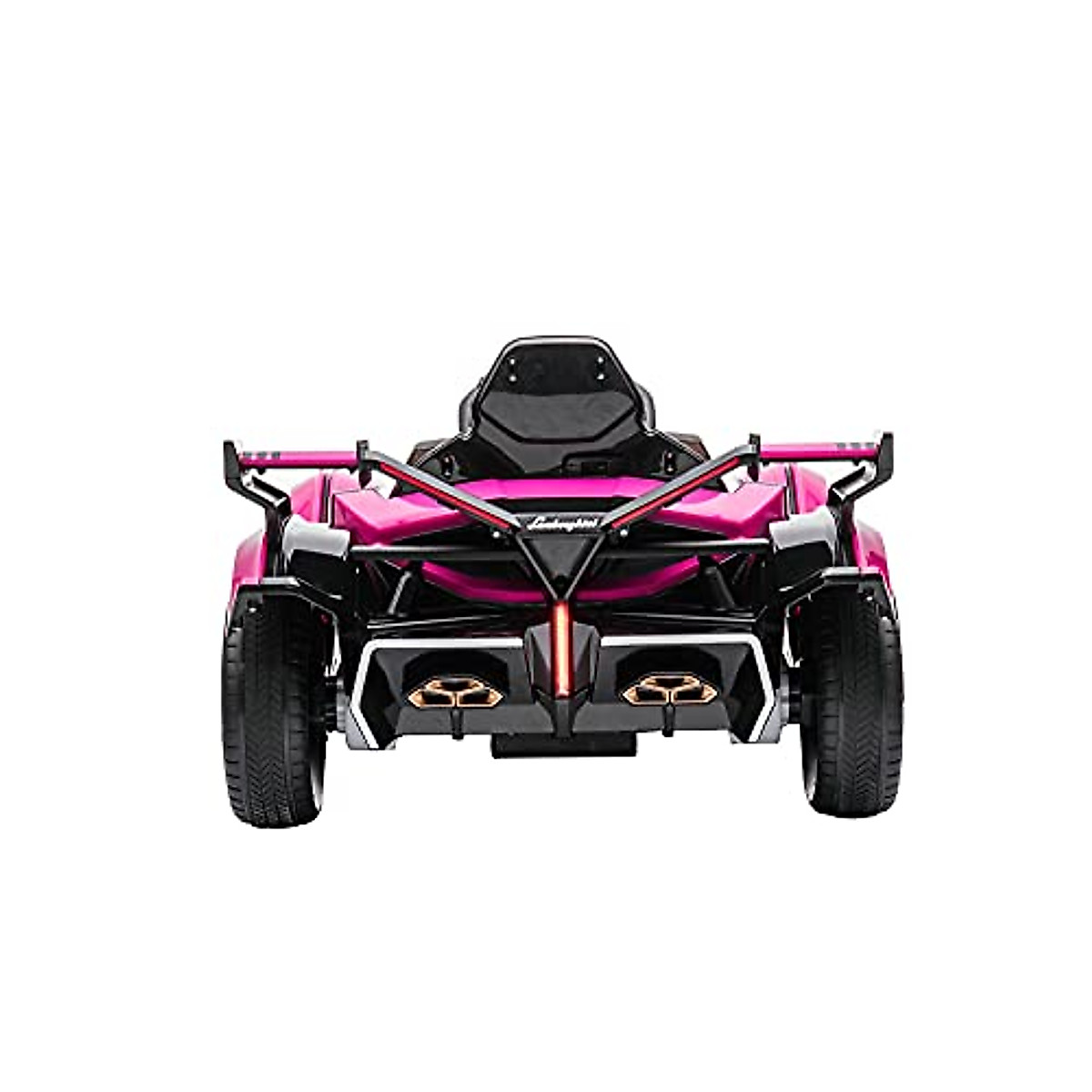 Dakott Lamborghini V12 Vision Gran Turismo Ride on Sports Car for Kids., Pink, Large