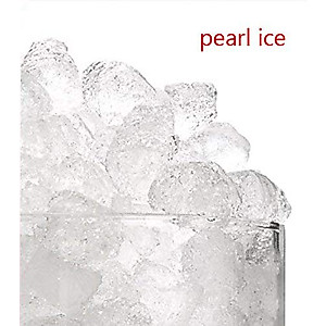 Ice-O-Matic GEMU090 Pearl Self-Contained Ice Machine with Air Condensing Unit Pure Ice Technology 115 Volt Plug-In and Quiet Operation in Stainless Steel