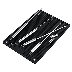 Ozeri BBQ and Grill Utensil Holder Mat Set
