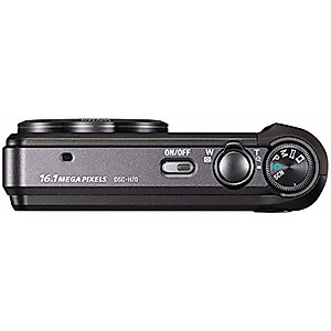 Sony Cyber-Shot DSC-H70 16.1 MP Digital Still Camera with 10x Wide-Angle Optical Zoom G Lens and 3.0-inch LCD (Black)