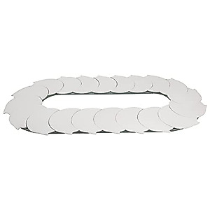 Rotating Food Turntable 3.28ft Adjustable Dining Table 360° Manual Swivel Food Serving Train Dining Table Turntable for Dining Room Party