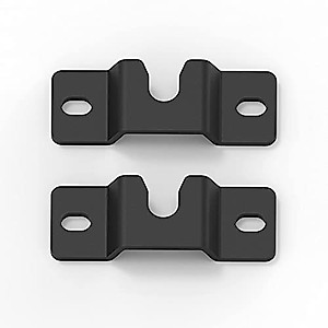 JINGer Sound Bar Wall Mount Brackets for VIZIO Sound BarSoundbar Mounting Bracket for VIZIO SoundBar SB3851C0SB3630E6SB3621nF8MSB4551D5 Speaker with Wall Mount Screws Black