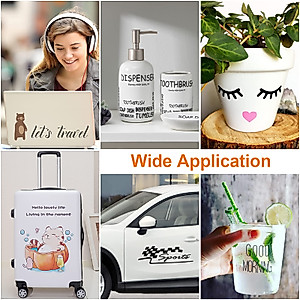 Romeda Transfer Tape for Vinyl 12" X 20 Ft, W/Red Alignment Grid, Transfer Paper Transfer Tape, Vinyl Transfer Tape for Glass, Window, Silhouette Relief, Signs, Artifact Stickers