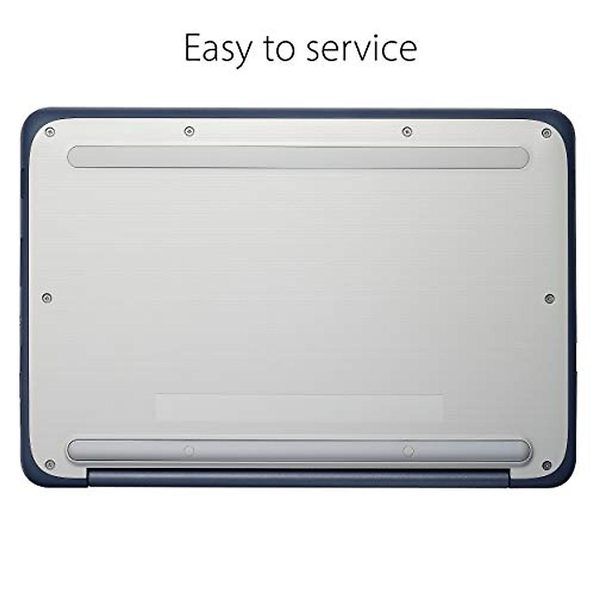 ASUS Chromebook C202XA Rugged & Spill Resistant Laptop, 11.6" HD, 180 Degree, MediaTek 8173C Processor, 4GB RAM, 16GB Storage, MIL-STD 810G Durability, Blue, Education, Chrome OS, C202XA-YH02-BL